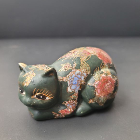 Fitz and Floyd | Art | Cloisonne Cat Figurine Fitz And Floyd Takahashi ...